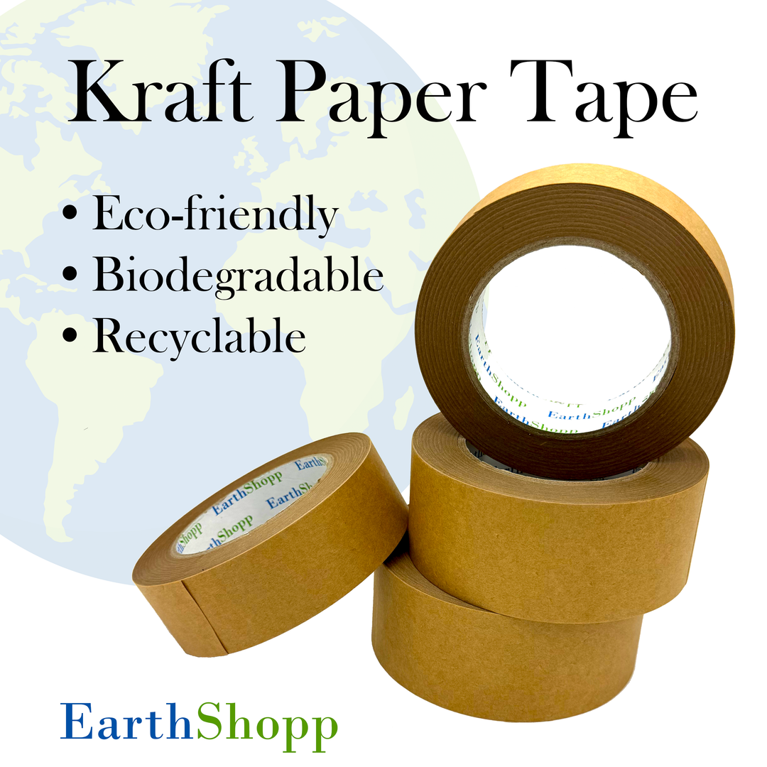 Kraft Paper Tape - Biodegradable & Recyclable – EarthShopp