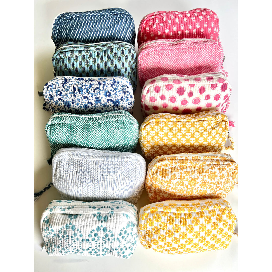 Travel Pouch Made from Upcycled Fabric — EarthShopp