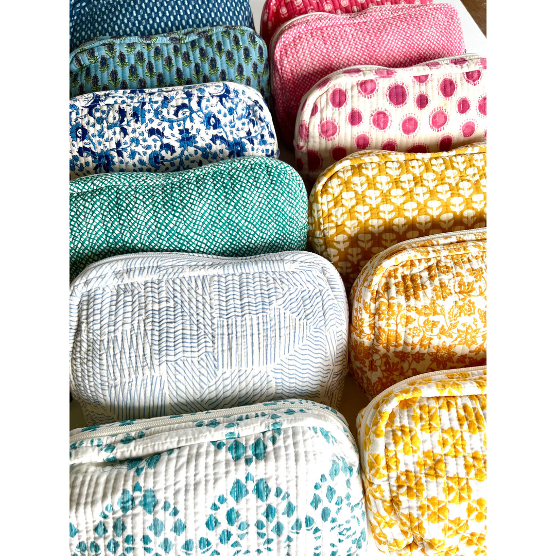 Travel Pouch Made from Upcycled Fabric — EarthShopp