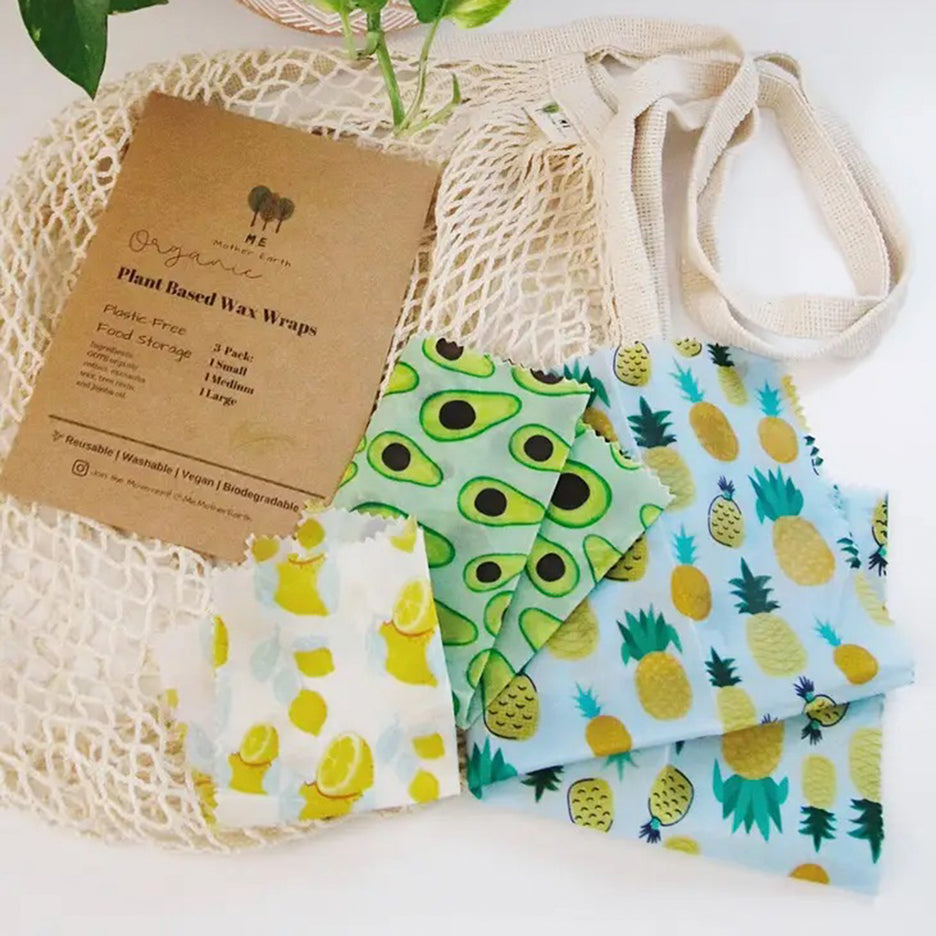 Plant Based Wax Wraps | Vegan | Eco-Friendly — EarthShopp